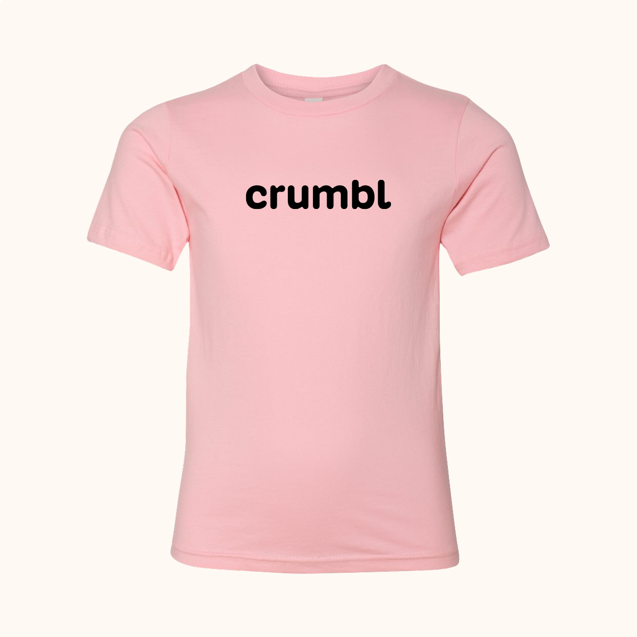 Youth Pink Graphic Tee – Crumbl / Merch